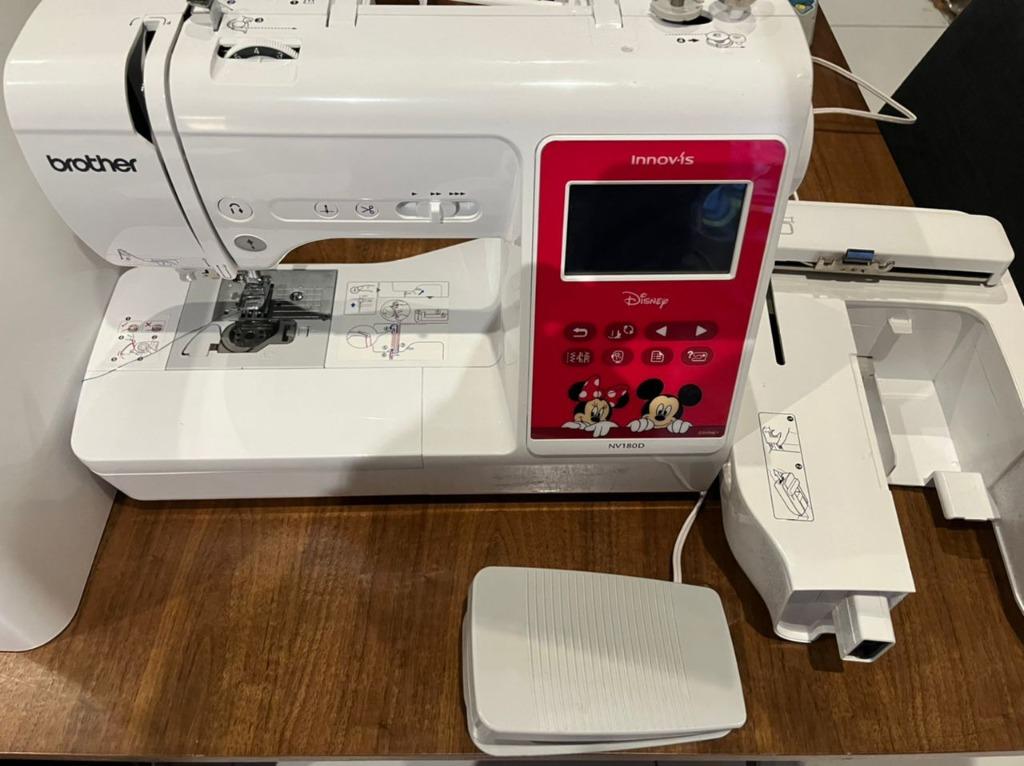 Brother INNOV-IS NV-180D Disney Sewing & Embroidery Machine, TV & Home ...