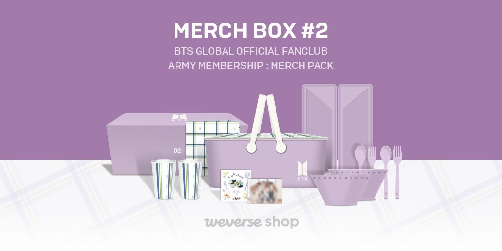 BTS ARMY Membership Merch Box 2 Picnic set, Hobbies & Toys, Memorabilia ...