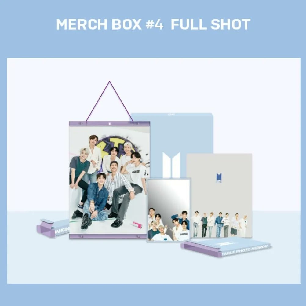 BTS Army Membership Merch Box 4, Hobbies & Toys, Memorabilia ...