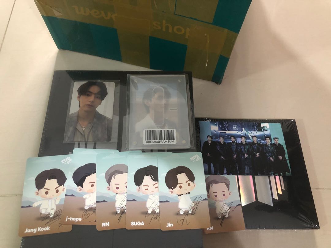 BTS proof compact Taehyung/V, BTS PROOF WEVERSE Taehyung/V, BTS IN THE SEOM CARD WEVERSE POB ...