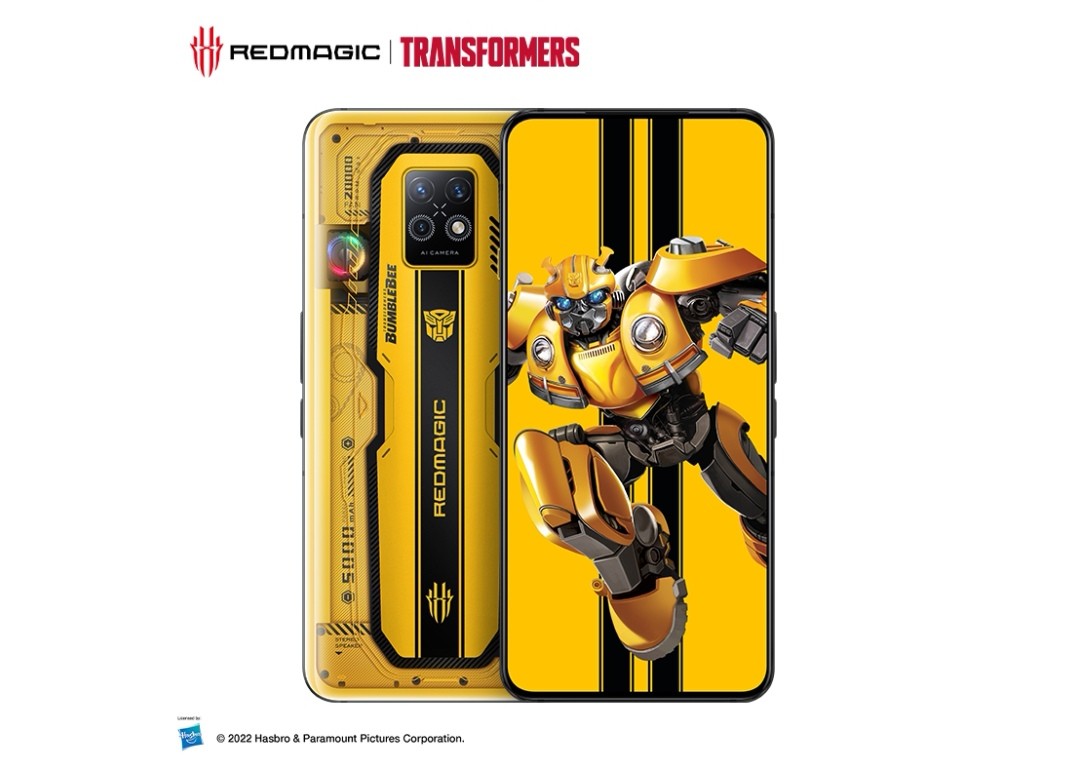 Bumblebee transformer limited edition 8+ snapdragon latest red magic 7s ...
