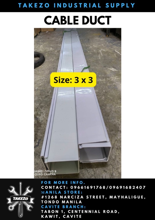 Cable Duct, Commercial & Industrial, Industrial Equipment on Carousell