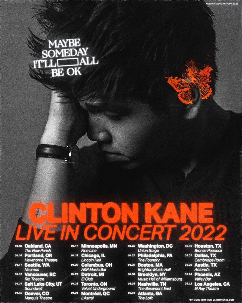 Clinton Kane Singapore CAT1, Tickets & Vouchers, Event Tickets on Carousell