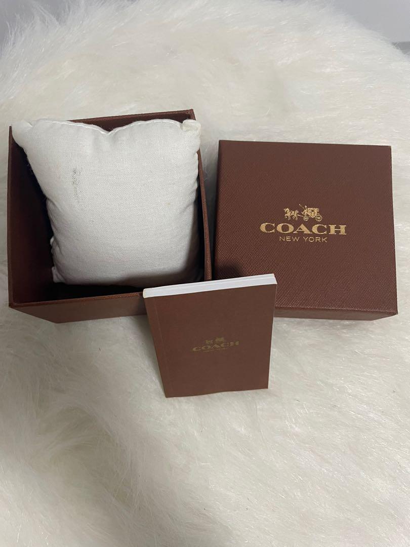 Coach watch box, Luxury, Watches on Carousell