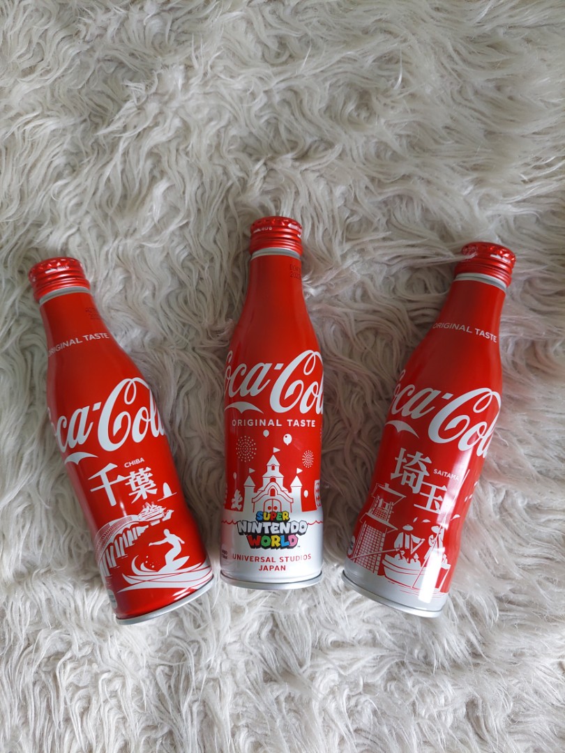 Coca-cola Coke Slim Bottle, Food & Drinks, Beverages on Carousell