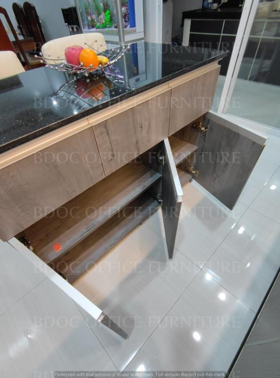 customized kitchen counter table = kitchen table = office partition ...