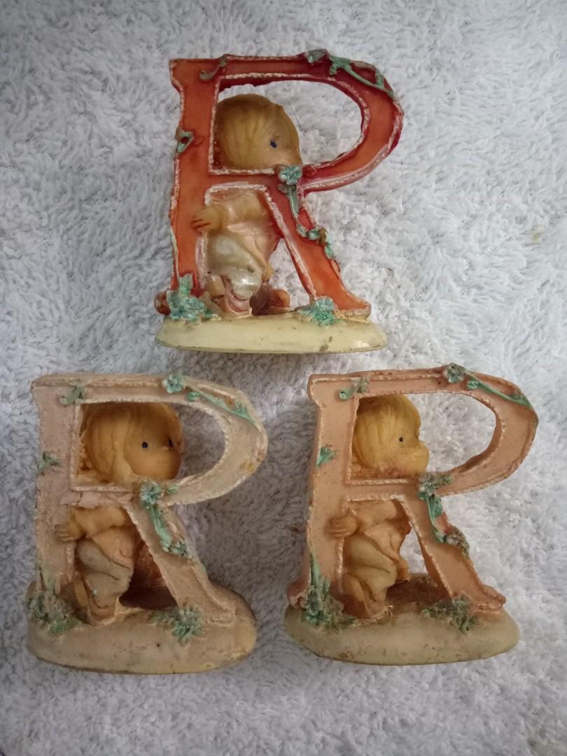 Decorative Ceramic Letters, Furniture & Home Living, Home Decor, Other ...