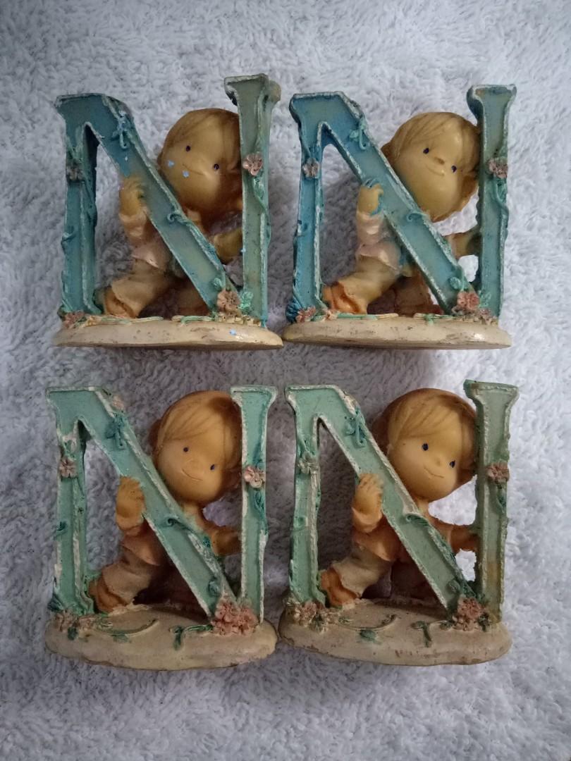 Decorative Ceramic Letters, Furniture & Home Living, Home Decor, Other ...