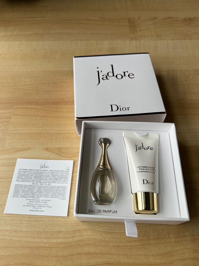 Dior J’adore EDP mini set, Beauty & Personal Care, Fragrance & Deodorants on Carousell