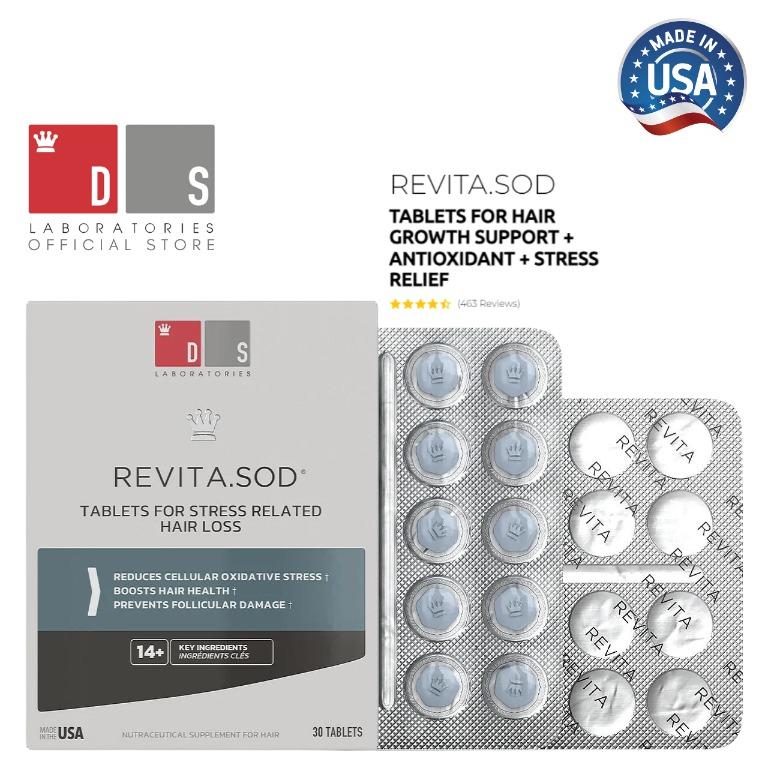 Ds Laboratories Revita Sod Tablets For Stress Related Hair Loss Health