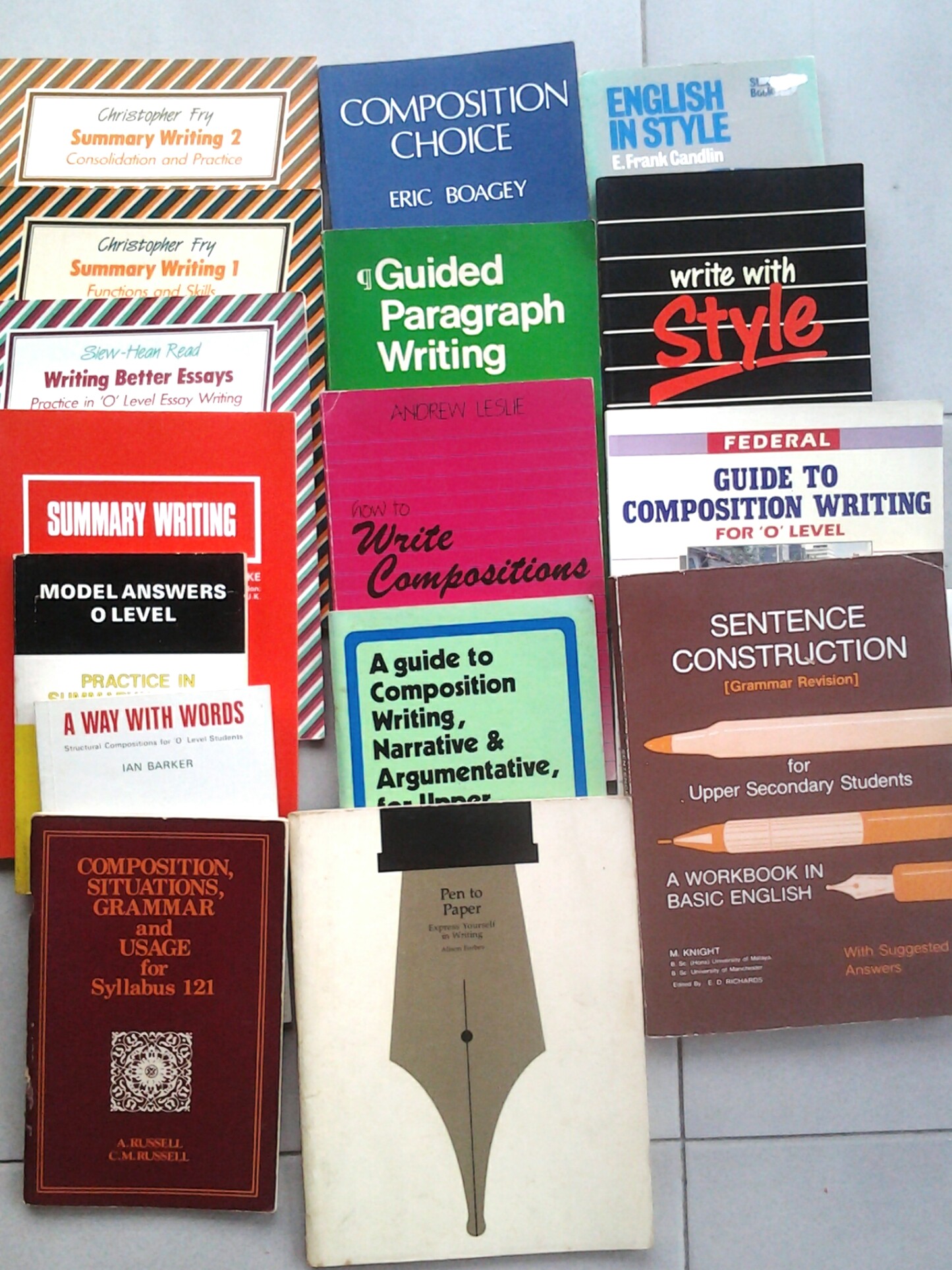 English Composition Writing Skills Improvement Books, Hobbies & Toys ...