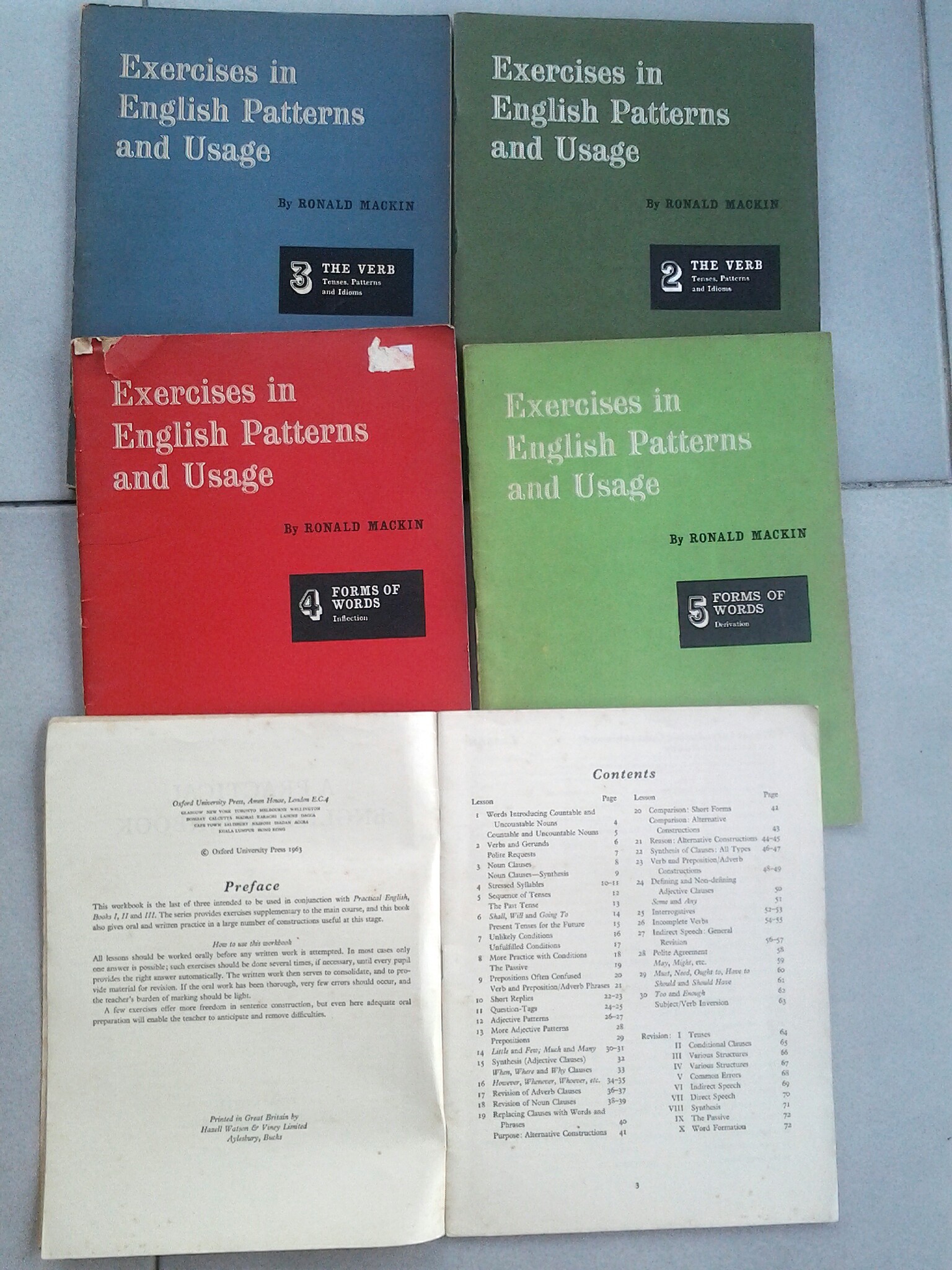 Exercises in English Patterns & Usage Books, Hobbies & Toys, Books ...