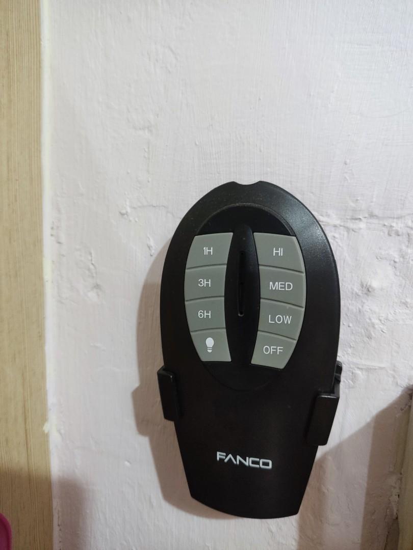 Fanco Ceiling Fan 52"( Remote Control), Furniture & Home Living ...