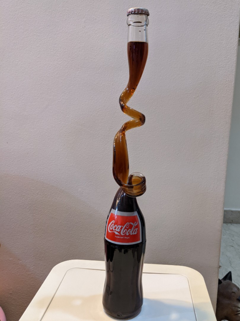Fancy coca cola bottle, Hobbies & Toys, Memorabilia & Collectibles ...