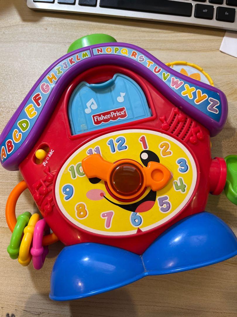 Fisher Price Laugh & Learn Peekaboo Cuckoo Clock Toy, Babies & Kids ...