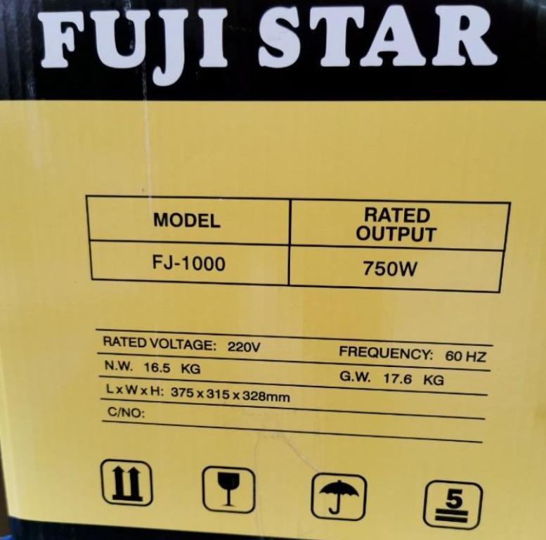 Fuji Star Gasoline 4.2L Generator FJ-1000 on Carousell