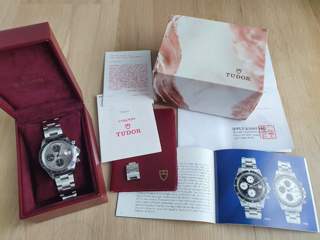 [FULL SET] Tudor 79260 Chronograph Prince Date with Rolex Case and ...