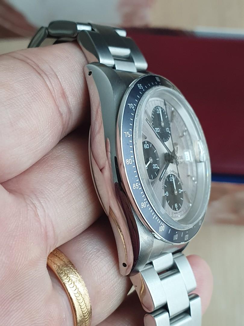 [FULL SET] Tudor 79260 Chronograph Prince Date with Rolex Case and ...