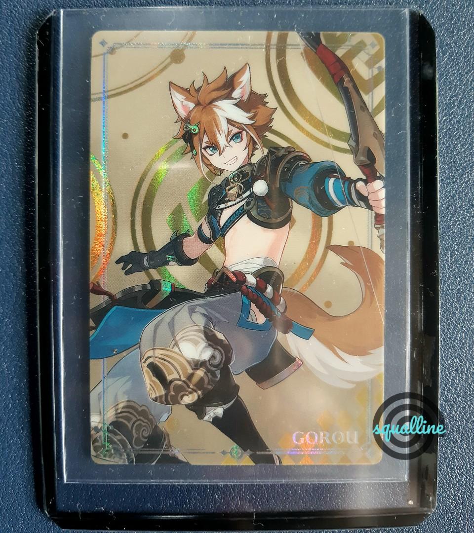 Genshin Impact - Wafer Card vol. 2 - Kazuha / Thoma / Rosaria / Gorou ...