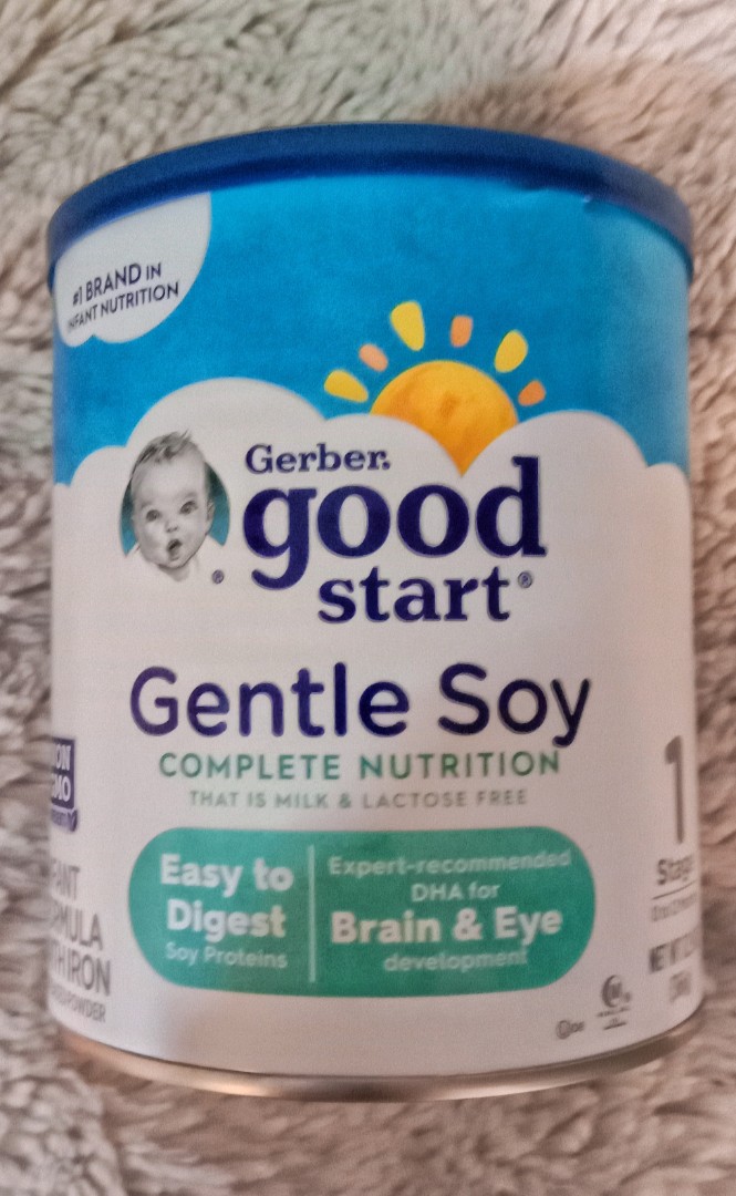 Gerber Good Start Gentle Soy Stage 1, 366g, Babies & Kids, Nursing ...