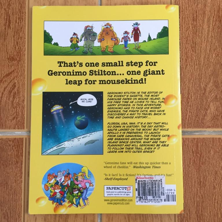 Geronimo Stilton - The First Mouse on the Moon (Graphic Novel), Hobbies ...