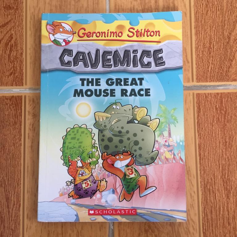 Geronimo Stilton Cavemice - The Great Mouse Race, Hobbies & Toys, Books ...