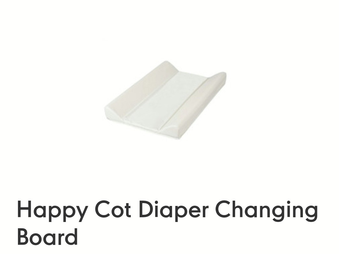 Happy Cot Diaper Changing Board, Babies & Kids, Bathing & Changing ...