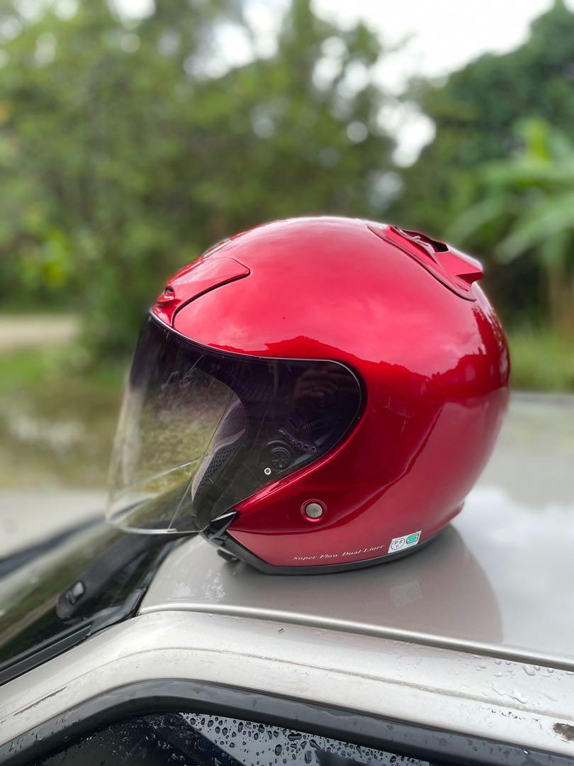 Helmet shoei j force 2, Motorbikes on Carousell