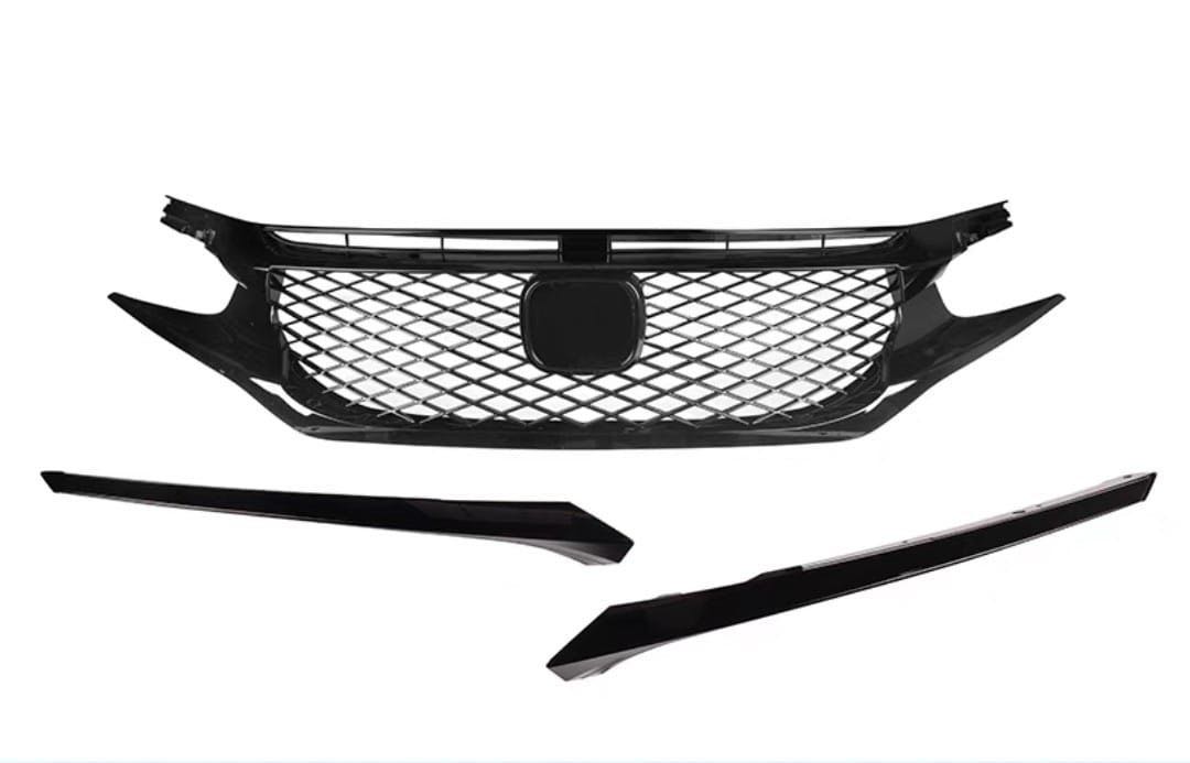 Honda Civic FC1 FC5 SI grill V2, Car Accessories, Accessories on Carousell