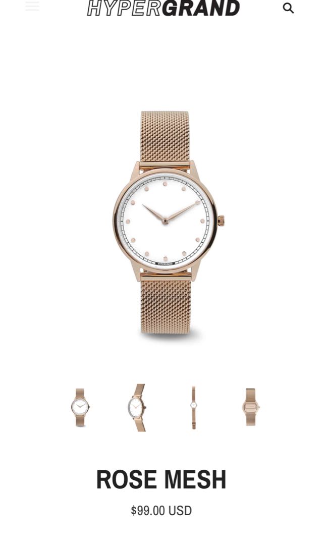 Hyper Grand Signature Petite Watch, Luxury, Watches on Carousell