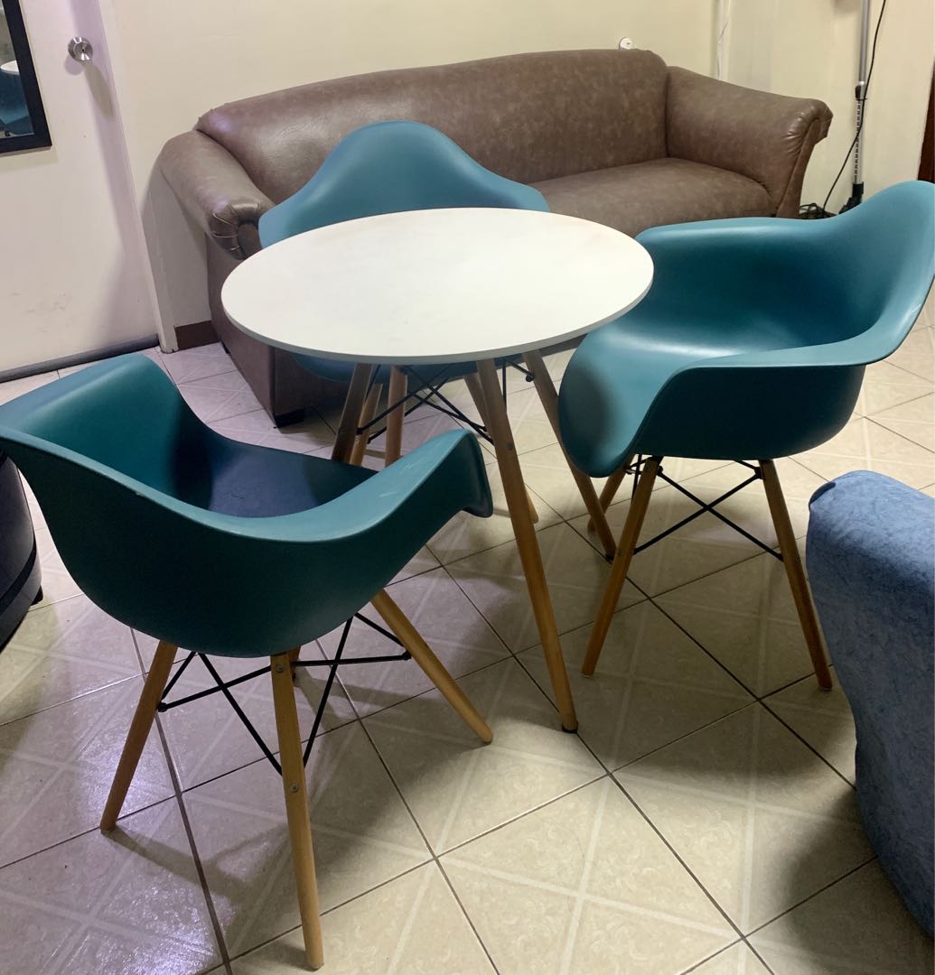 Ikea Nordic Dining Table for 3 (preloved), Furniture & Home Living ...