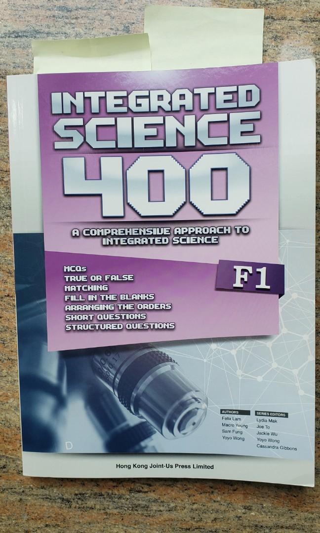 Integrated Science 400 F1, 興趣及遊戲, 書本 & 文具, 教科書 - Carousell