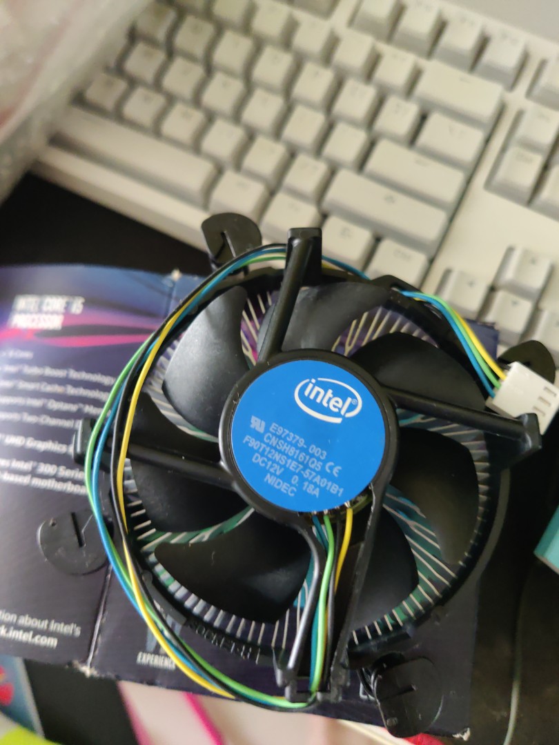 Intel stock fan, Computers & Tech, Parts & Accessories, Computer Parts ...