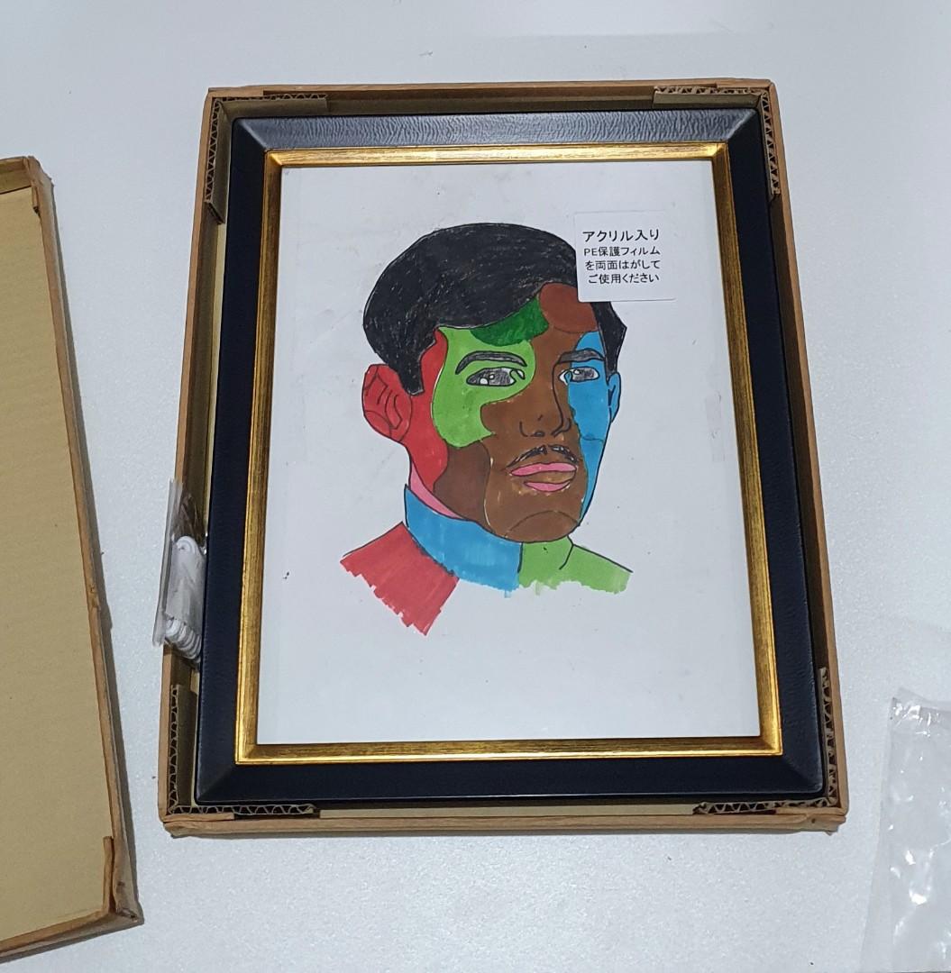 Jose Rizal pop art in a brandnew wooden frame, Furniture & Home Living ...