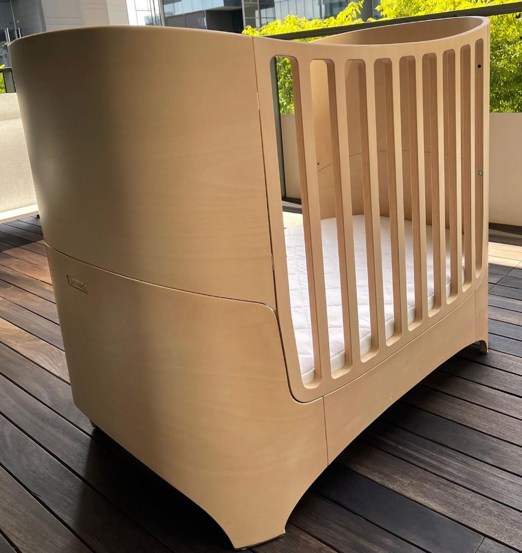 Leander baby crib with extendable mattress, Babies & Kids, Baby Nursery ...