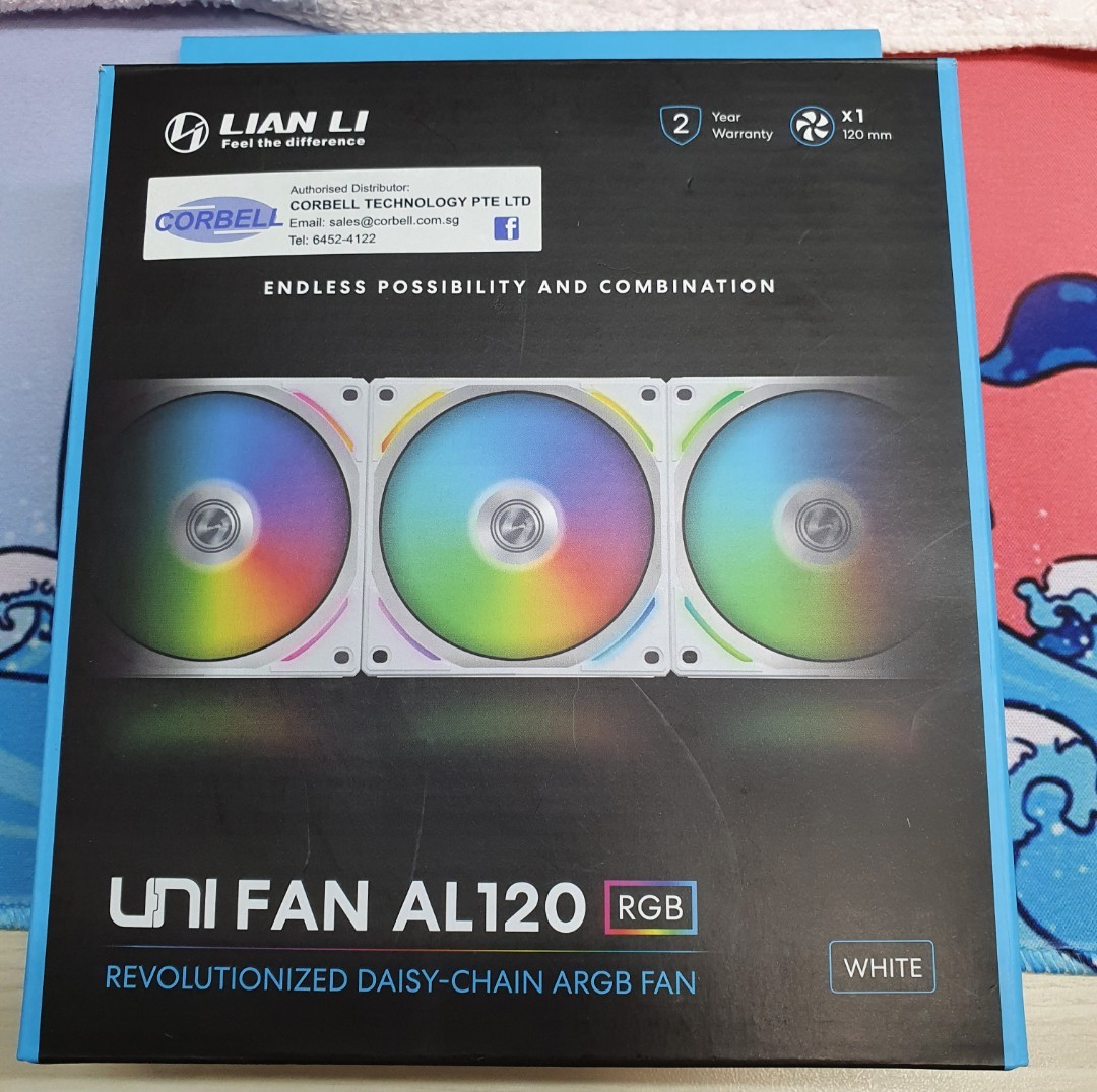 Lian Li AL120 single pack (White), Computers & Tech, Parts ...