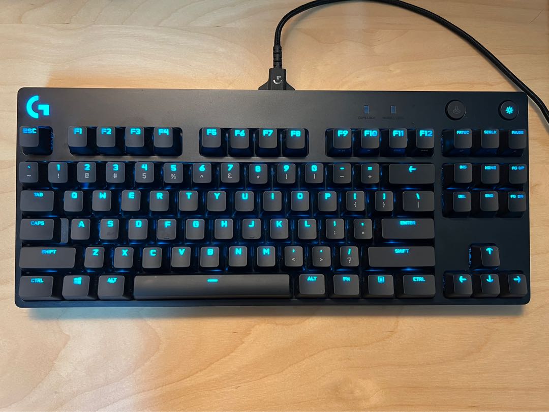 Logitech G PRO Mechanical Keyboard Blue Switches, Computers & Tech ...