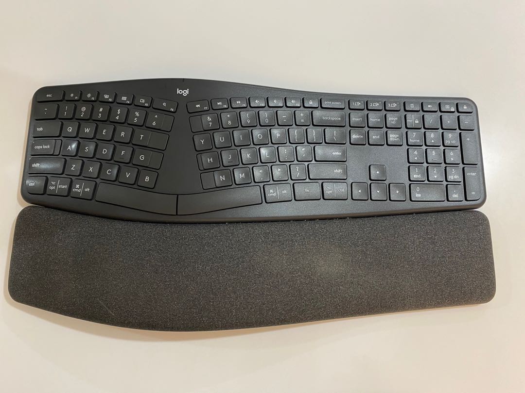 Logitech K680 wireless keyboard ergonomic, Computers & Tech, Parts ...