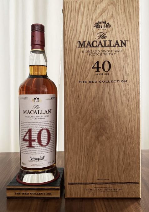 Macallan the red collection 40 year, Food & Drinks, Alcoholic Beverages ...