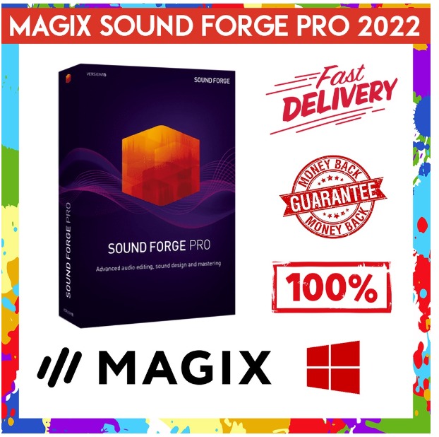 MAGIX Sound Forge Pro 15.0.161, Computers & Tech, Parts & Accessories ...