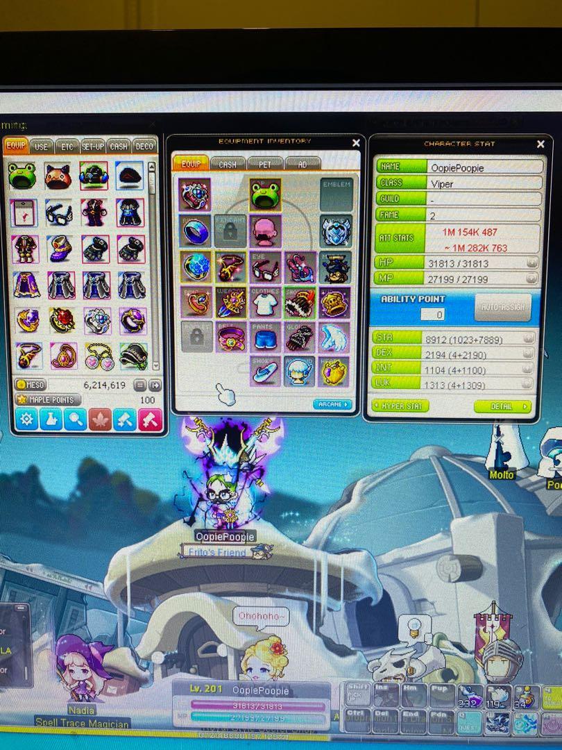 Maplestory Viper Full account BOOTES, Video Gaming, Gaming Accessories ...