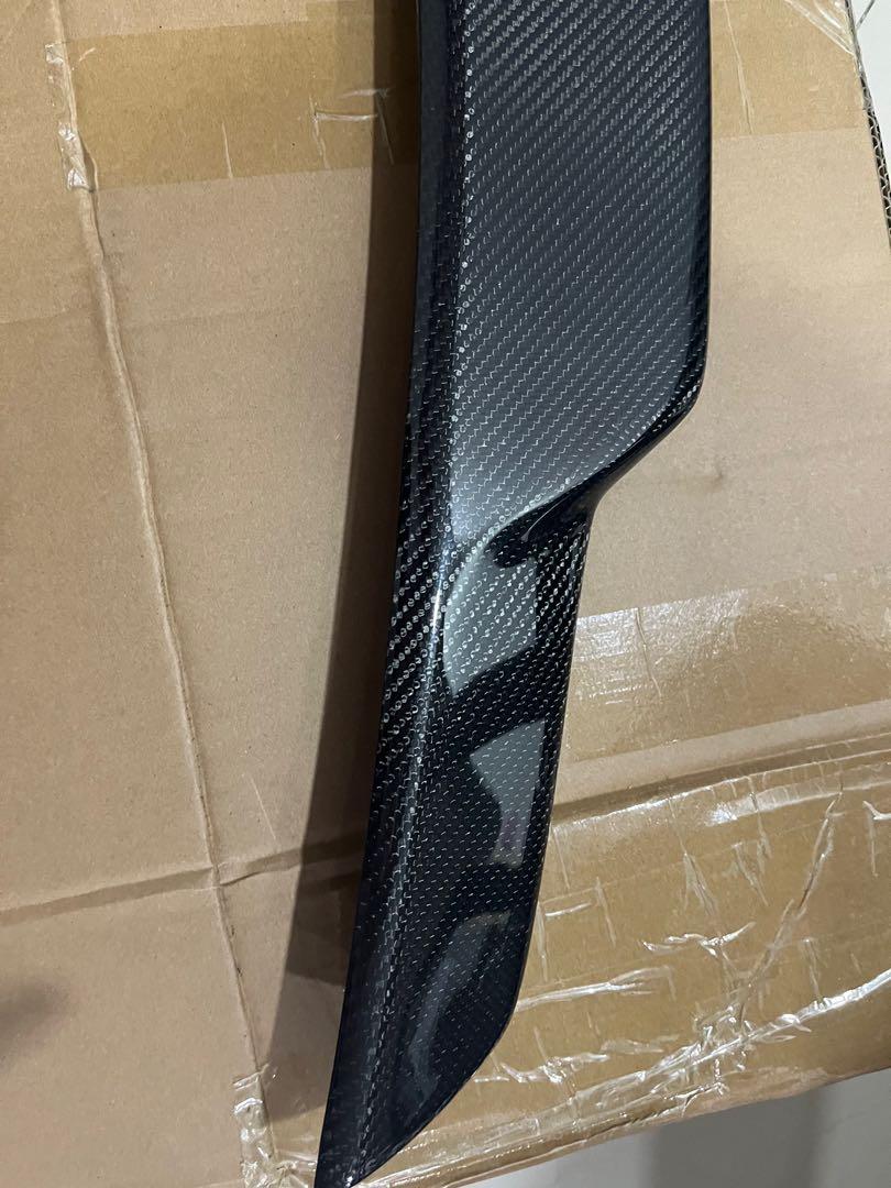 Mercedes W204 C180 C200 Real Carbon Spoiler boot lip, Car Accessories ...
