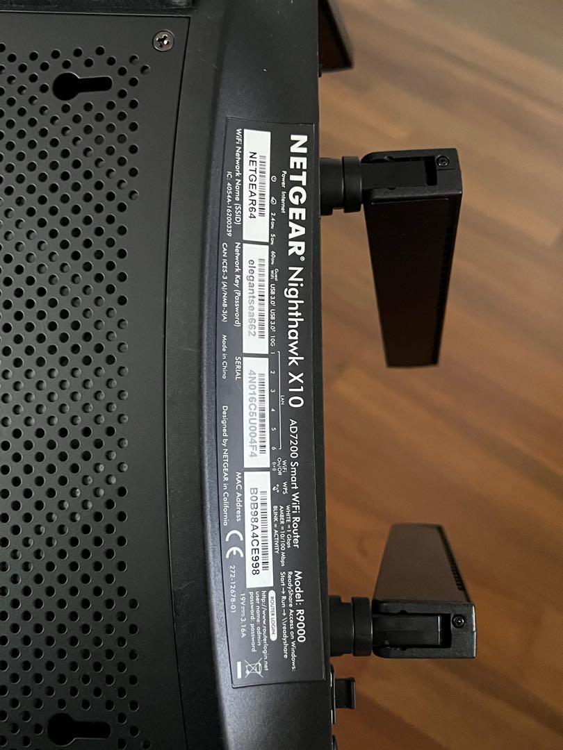 Netgear X10 router, Computers & Tech, Parts & Accessories, Networking ...