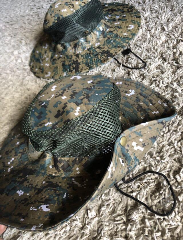 New Imported Digital Camo Ventilated Boonie Hat Wide Brim Western Style ...