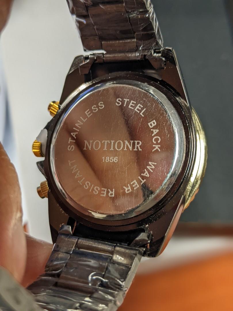 NOTIONR Men's Watch Fashion Luxury, Luxury, Watches on Carousell
