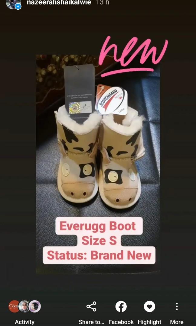 Original Everugg Boot, Babies & Kids, Babies & Kids Fashion on Carousell
