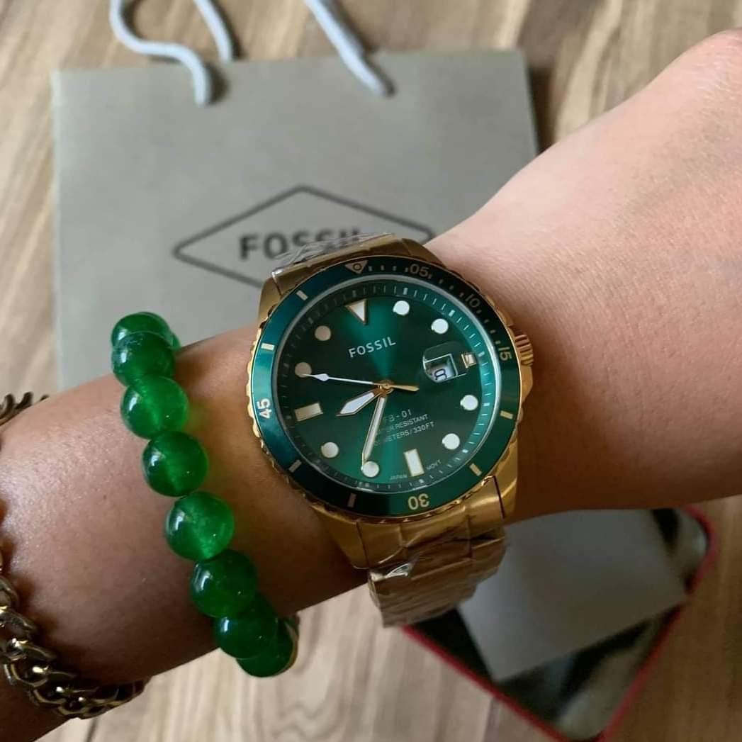 Original Fossil Green Watch, Men's Fashion, Watches & Accessories ...