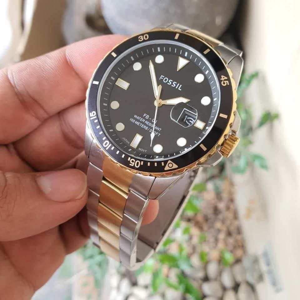 Original Fossil FS5653 FB-01 TWO TONE Watch, Men's Fashion, Watches ...