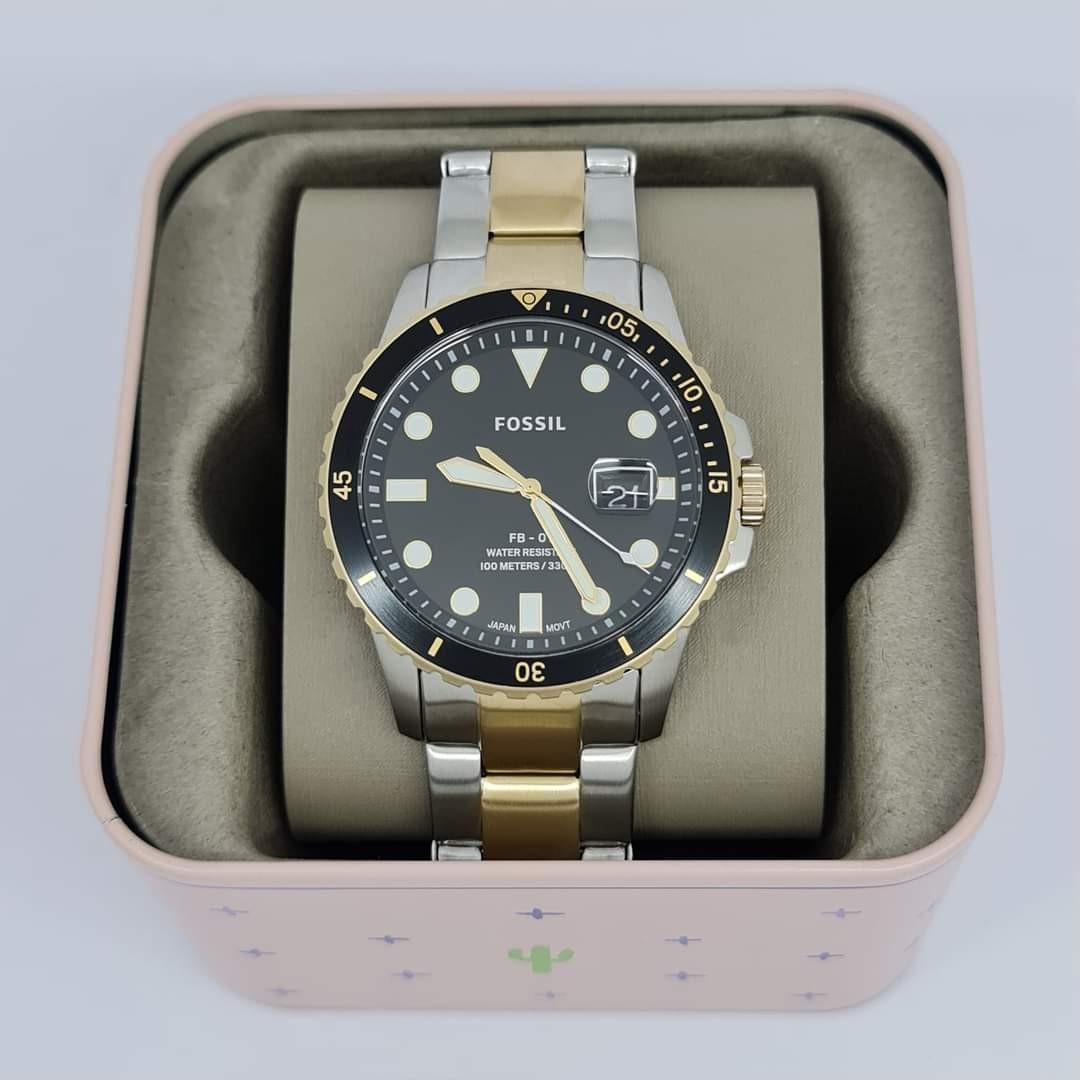 Original Fossil FS5653 FB-01 TWO TONE Watch, Men's Fashion, Watches ...