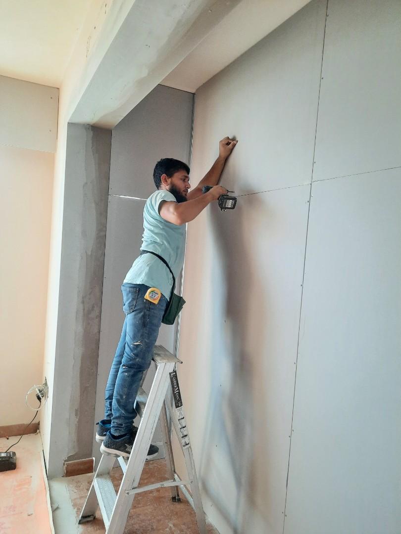 Partition wall,painting, hacking n vinyl flooring etc, Home Services ...